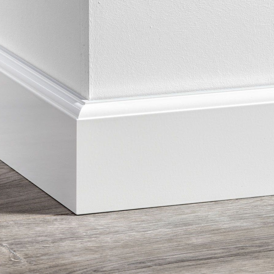 Contemporary Skirting - 2400mm - Primed | Solza.nl